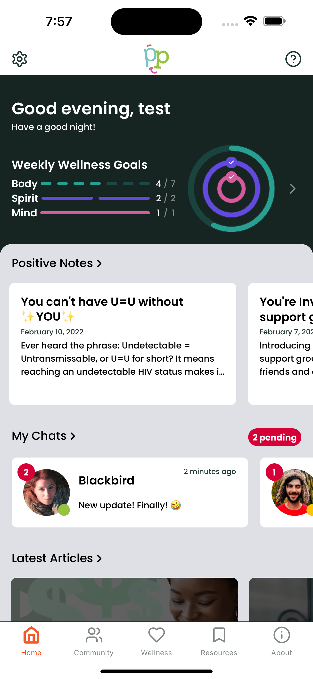 Positive Peers App • cr0ybot's creations